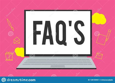 Writing Note Showing Faq S Is Business Photo Showcasing List Of