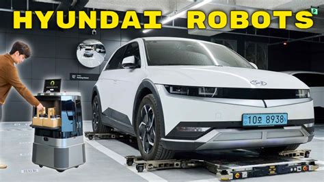Hyundai Parking Robot And Delivery Robot Youtube