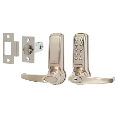 Codelocks 4010 Digital Code Operated Lock And Latch With Key Override Stainless Steel