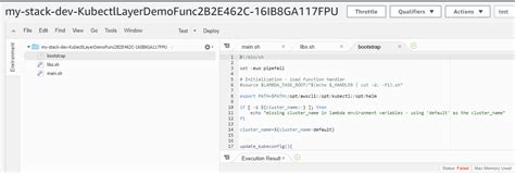 var task bootstrap no such file or directory · issue 39 · aws samples aws lambda layer