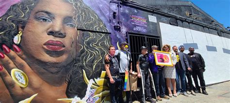 New Mural Decorates Oasis Leather And Lgbtq Cultural District
