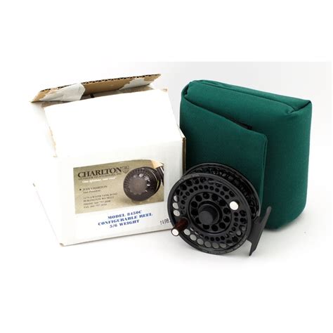 Charlton 8450c Fly Reel With 56 Spool As New In Box Classic Fly Reels