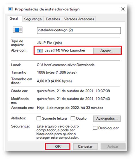 Java Não é Possível Acionar O Aplicativo Certisign Base De Conhecimento