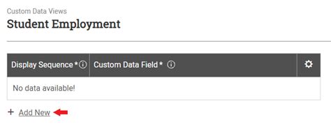 Organizing Custom Data Fields