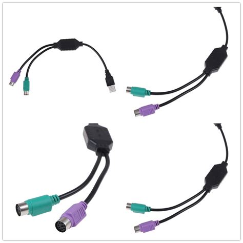 【hengli jewelry story】usb male to ps 2 ps2 female converter cable cord
