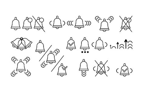 플랫 스타일의 알림 벨 아이콘입니다 웹 사이트 디자인 로고 앱 Ui 벡터에 대한 벨소리 기호 Eps 10 가방에 대한 스톡 벡터 아트 및 기타 이미지 Istock