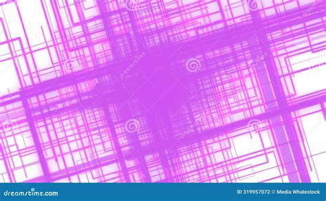 Animation Of Moving Drawn Grid In Space Motion Movement Through