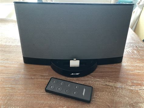 Bose Sounddock Series Ii Pin Ipod Iphone Speaker Dock Black Audio Portable Audio