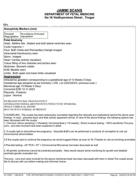 Nt Scan Report Sample Normal Vs Abnormal Reports Explained 2023