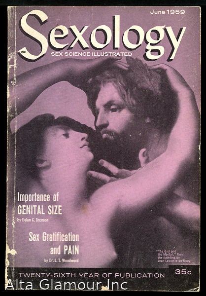 Sexology Sex Science Illustrated Vol 25 No 11 June 1959 1959