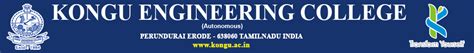 Kec Kongu Engineering College