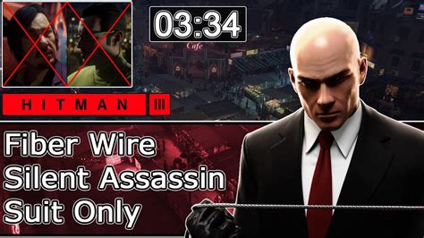 Hitman 3 A House Built On Sand Fiber Wire Silent Assassin Suit Only 03