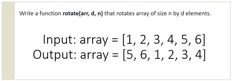 Array Rotation Data Structures And Algorithms Note By Allie Hsu
