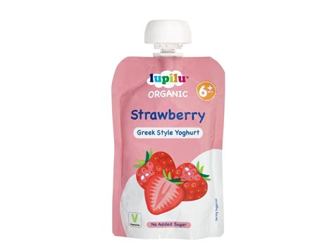 Lupilu Organic Strawberry Yoghurt Pouches LIDL