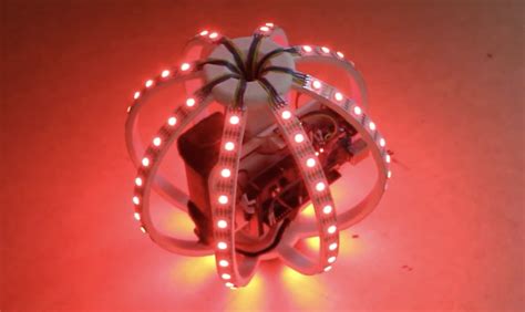 3d Printed “orbament” Lights Up With Movement Arduino Blog