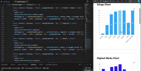 Uppalapati Sai Kiran On Linkedin Reactjs Django Api Dashboard