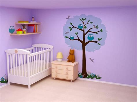 Про оформление стен в детской комнате