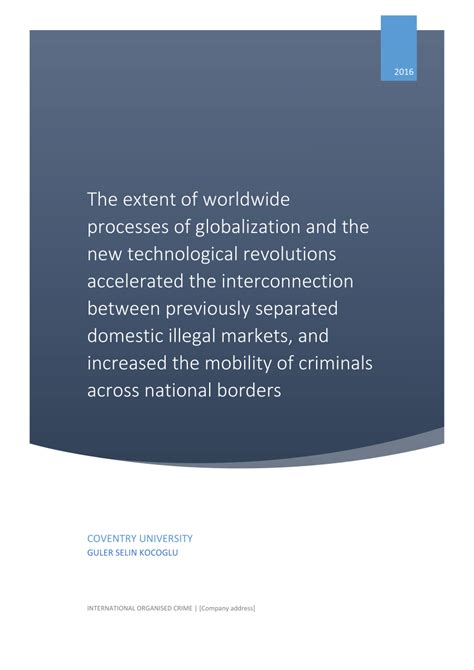 Pdf The Extent Of Worldwide Processes Of Globalization And The New