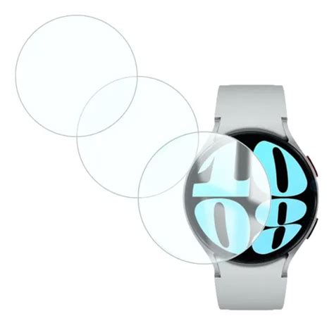 Kit 3x Película De Vidro Protetora Para Galaxy Watch 6 40mm
