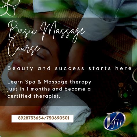 Basic Massage Course At Rs 15000course मालिश थेरेपी का स्कूल New