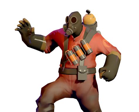 red pyro render by blergthefifth on deviantart