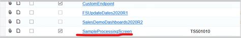 create custom entity for storing credentials in acumatica community