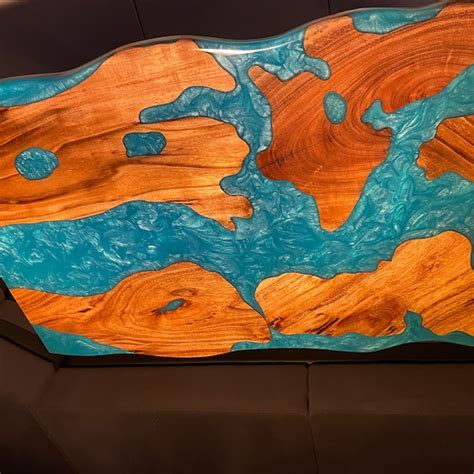 Black Epoxy Table Top Epoxy Dining Table Top Epoxy Center Table Top Coffee Table Top Epoxy