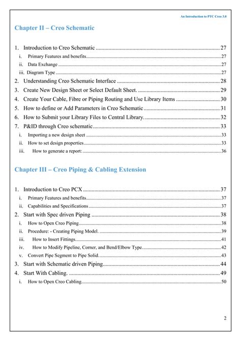 An Introduction To Creo 30 Pdf Computer Software And Applications