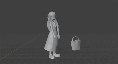 Free Stl File Legend Of Zelda Malon Adult 🦸・model To Download And