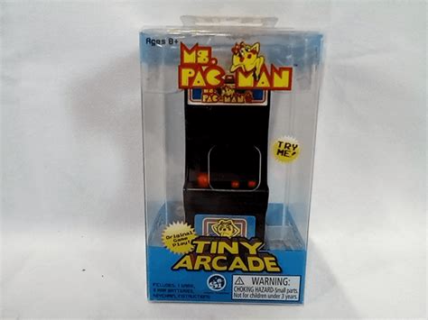 Worlds Smallest Tiny Arcade Ms Pac Man Handheld Electronic Game Multi Color Dutch Goat