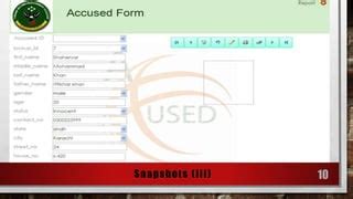 Crime Record Management System CRMS PPT