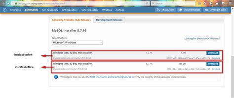 Konfigurasi Data Base Server Windows Server 2012 R2 Mysql