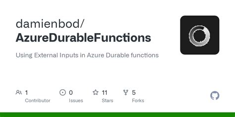 Github Damienbodazuredurablefunctions Using External Inputs In Azure Durable Functions