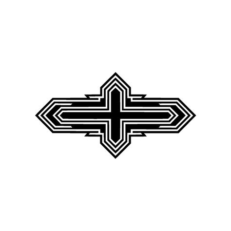 Geometric Cross Emblem Modern 67583208 Vector Art At Vecteezy