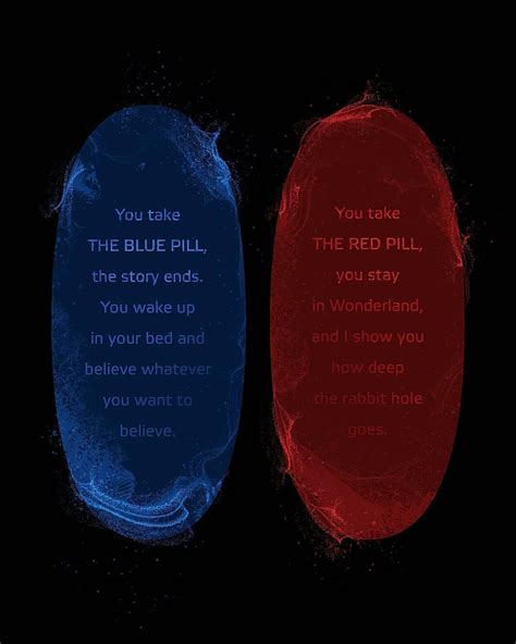 Blue Pill Vs Red Pill Matrix Terysharing