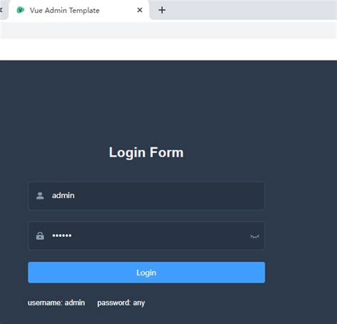 Vue Admin Template的简单使用简单单体项目vue Admin Template基础版本启动运行步骤 Csdn博客