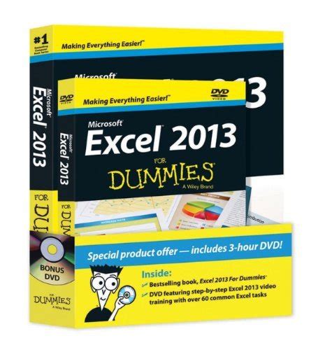 By Greg Harvey Excel 2013 For Dummies Book DVD Bundle Pap DVD Unknown Author