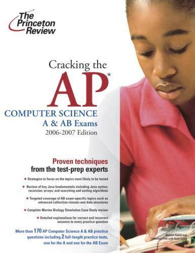 Cracking The Ap Computer Science A And Ab Exams 9780375765285 Ebay