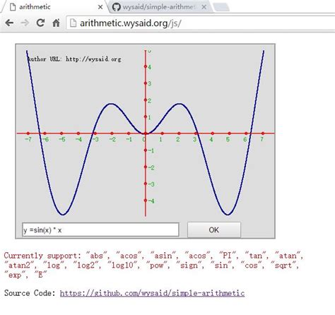 Github Wysaidsimple Arithmetic A Simple Class For Arithmetic Parsing And Calculating