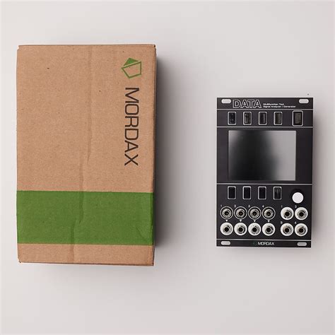 Mordax Data Black Oscilliscope Eurorack Reverb