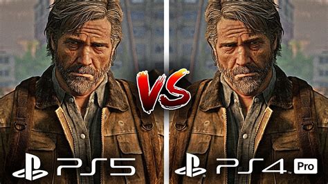 The Last Of Us Part 2 Remastered Ps5 Vs Ps4 Pro Graphics Comparison
