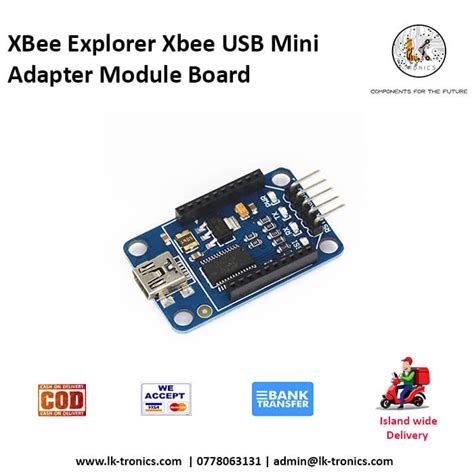 Xbee Usb Mini Adapter Module Board Lk Tronics