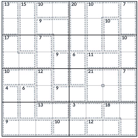 Sandwich Sudoku Grid Puzzle