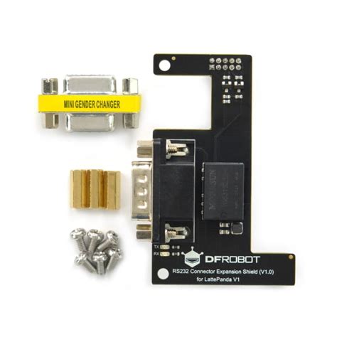 Dfr0734 Dfrobot Dfrobot Rs232 Connector Expansion Shield Shield For Lattepanda V10 Dfr0734