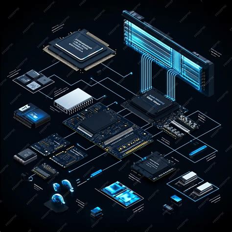 Diagram Showing Motherboard Architecture With Data Paths Between Cpu