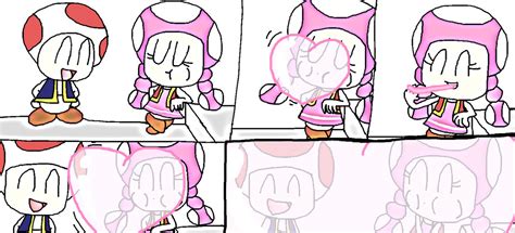 Toadette Blowing Her Heart Bubble Gum By Pokegirlrules On Deviantart