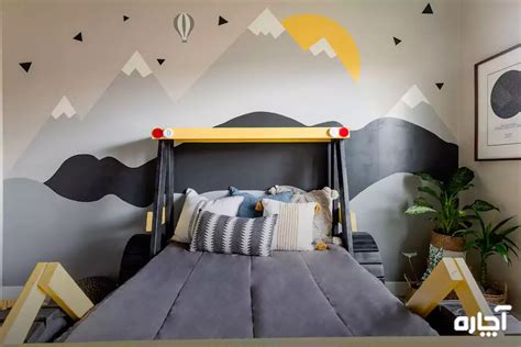 ایده‌های جذاب نقاشی دیوار اتاق کودک مجله وبسایت آچاره