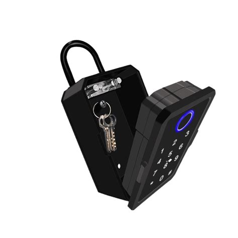Tuya Smart Key Box Finrprint Safe Stora Lock Key Digital Security