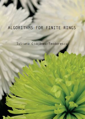 Algorithms For Finite Rings Leiden University