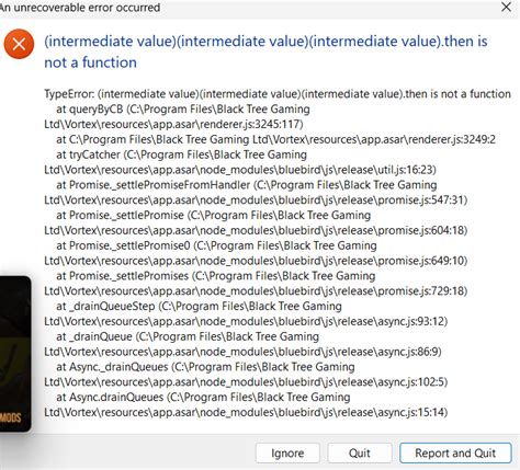 Error Epipe Vortex Support Nexus Mods Forums